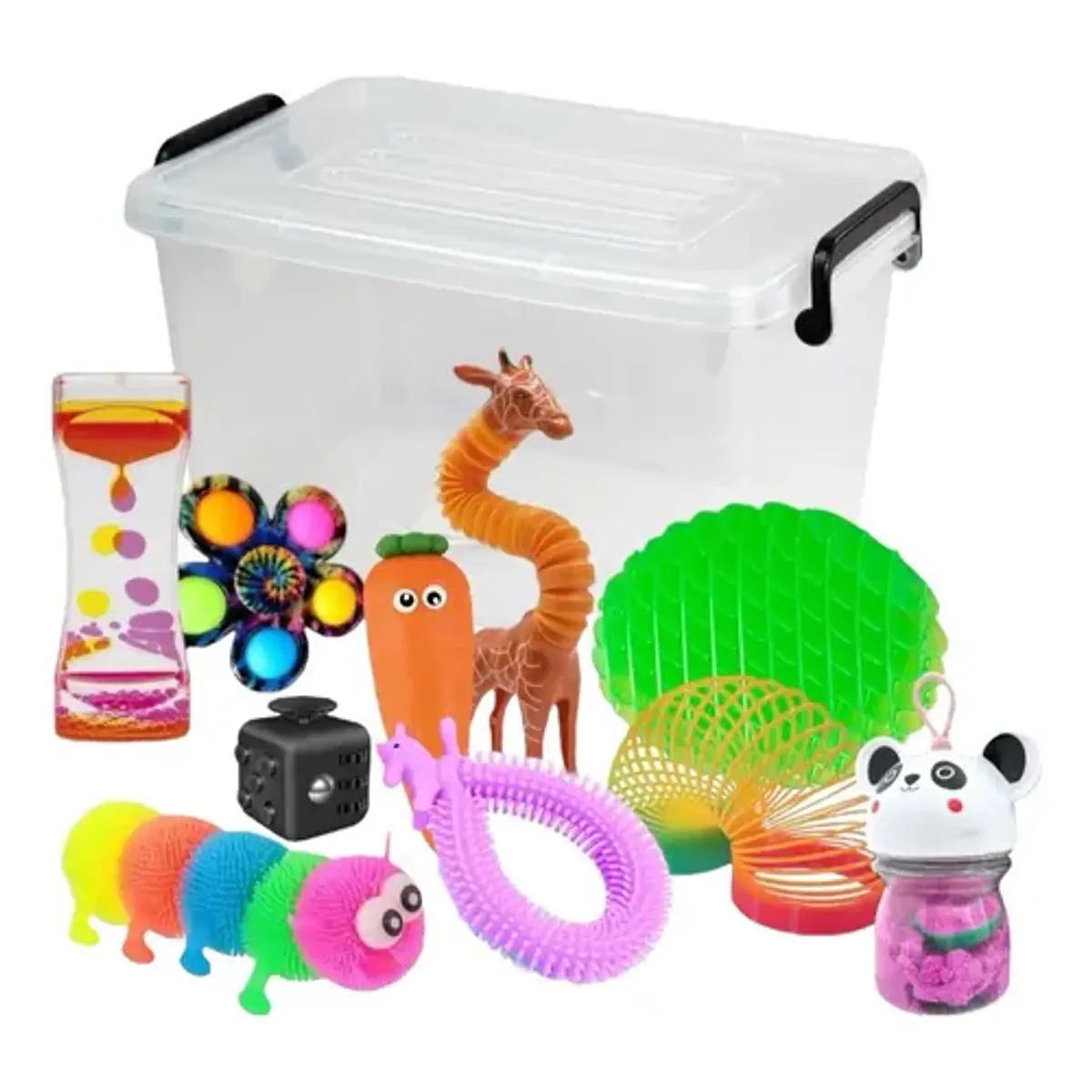 Caja Sensorial Para Calma Y Alivio Ansiedad Autismo Tea Tdah