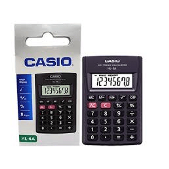 CALCULADORA CASIO HL-4