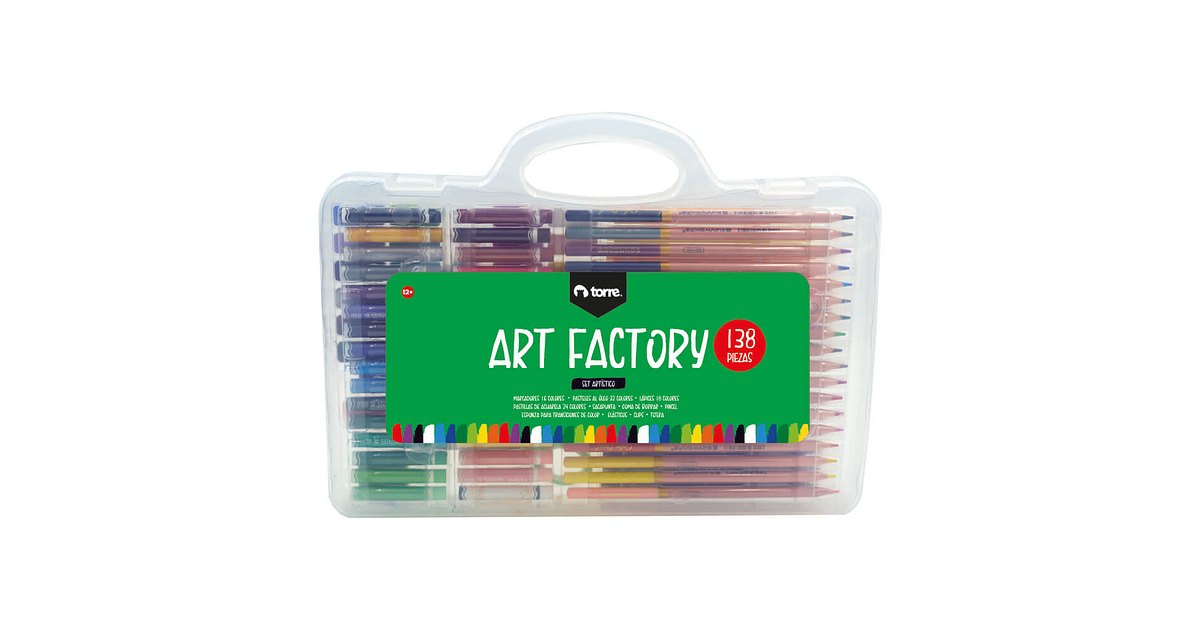 SET ARTISTICO TORRE FACTORY 138 PZS.