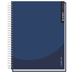 CUADERNO 1/2 OFICIO RHEIN 5mm 180 Hjs SUPER CLASS
