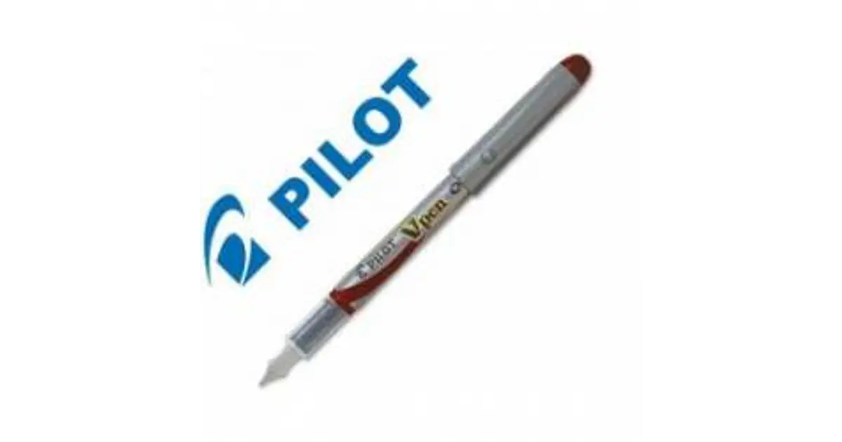PLUMA PILOT V SIGNPEN DESECHABLE ROJO