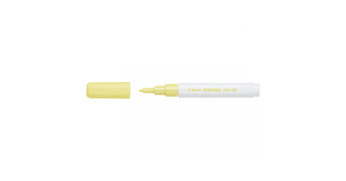 MARCADOR PILOT PINTOR EXTRA FINO AMARILLO PASTEL 0.7MM