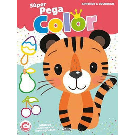 LIBRO MEGA PEGA COLOR DIDACTICO EDIC.SALDAÑA CAD186