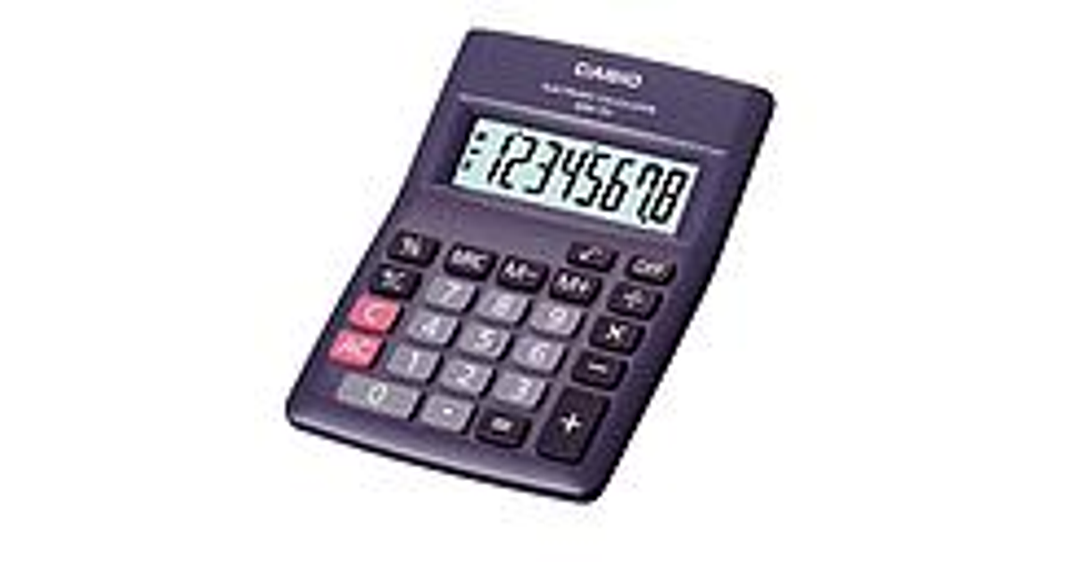 CALCULADORA CASIO MW-5V-BK