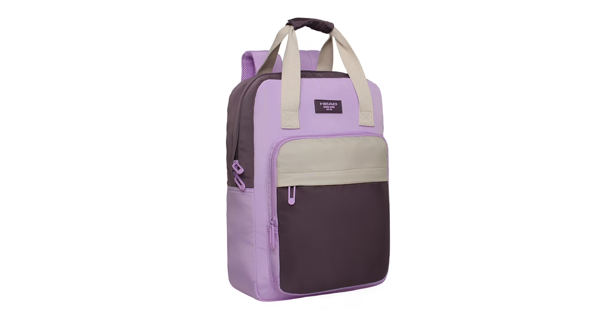 MOCHILA HEAD ELEMENT COLOR BLOCK LILA 23 LTS