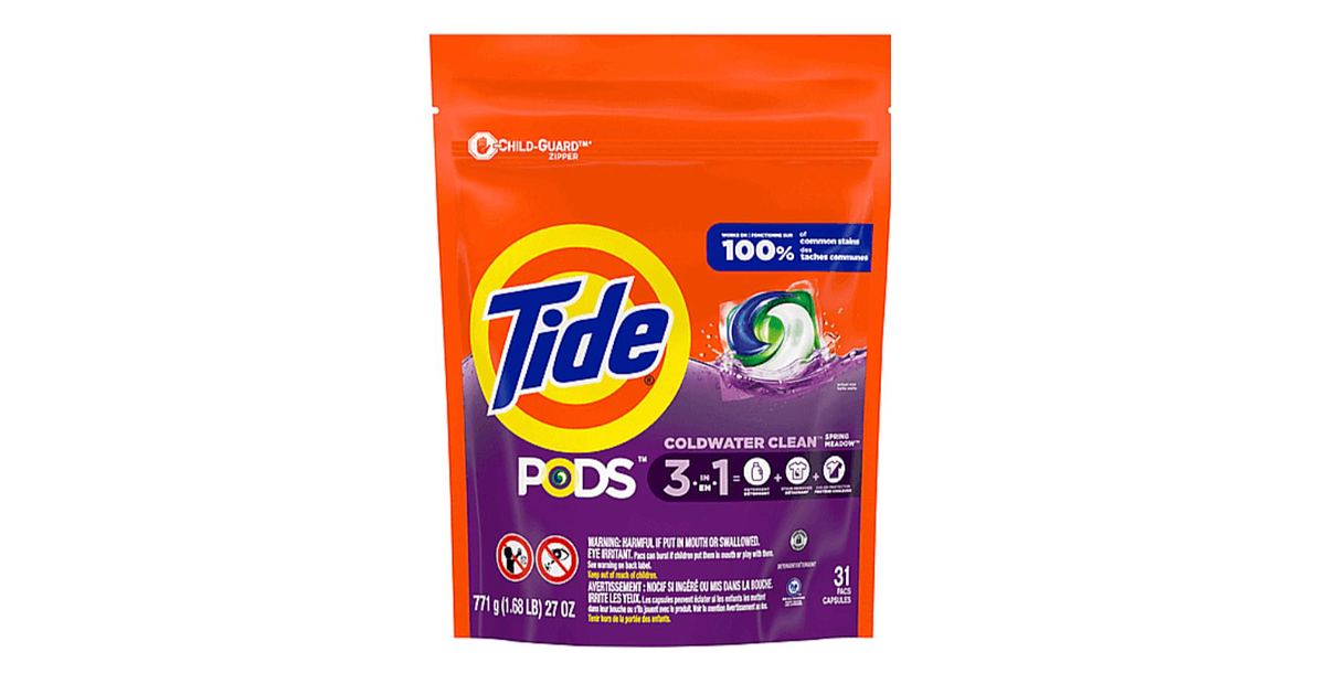 DETERGENTE TIDE PODS CAPSULA 3 EN 1 770GRS.