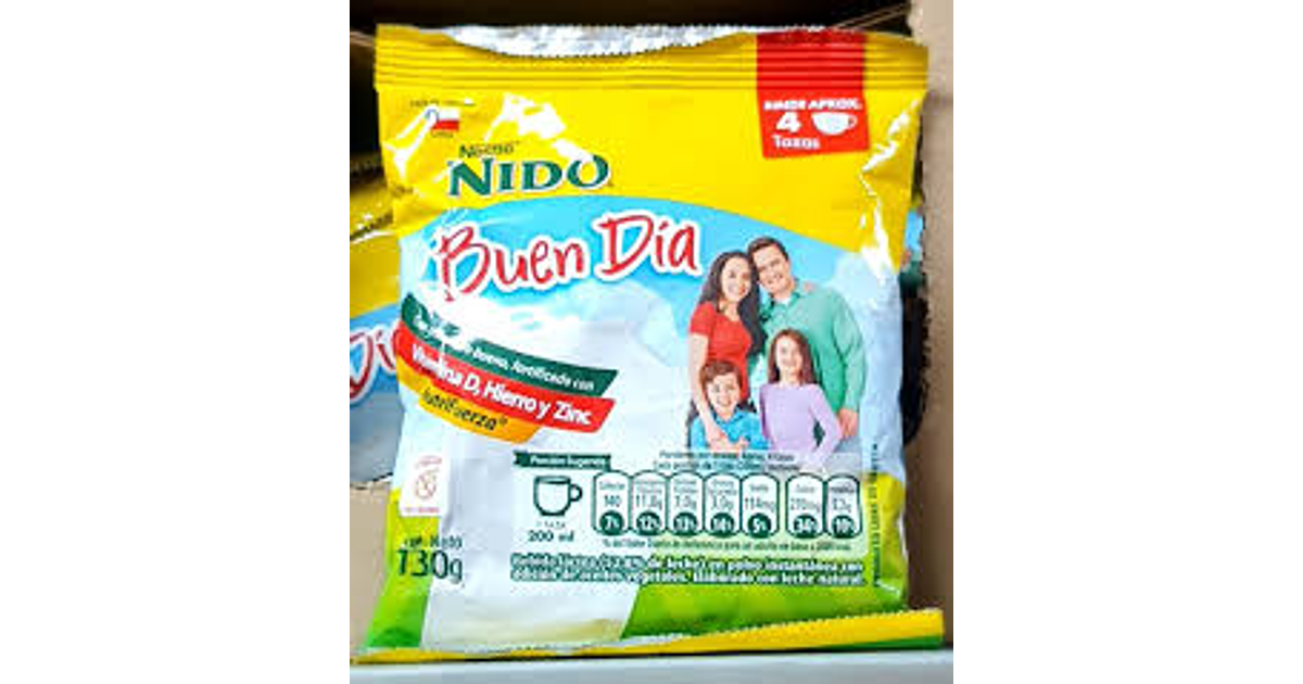 LECHE NIDO BUEN DIA INSTANTANEA 100Grs
