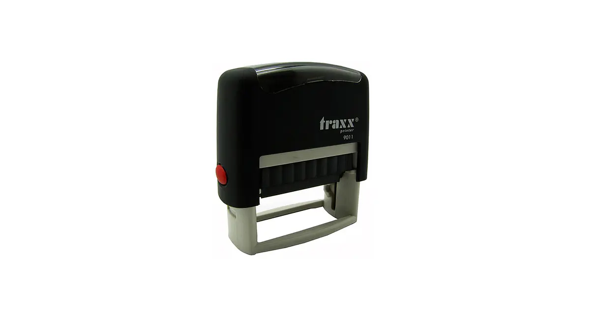 TIMBRE AUTOMATICO TRAXX ( 9011 ) 14 x 38 mm NEGRO
