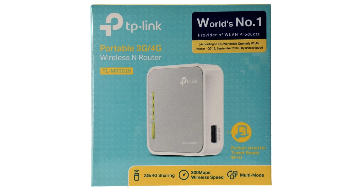 ROUTER TP-LINK NANO 3G/4G TL-MR3020