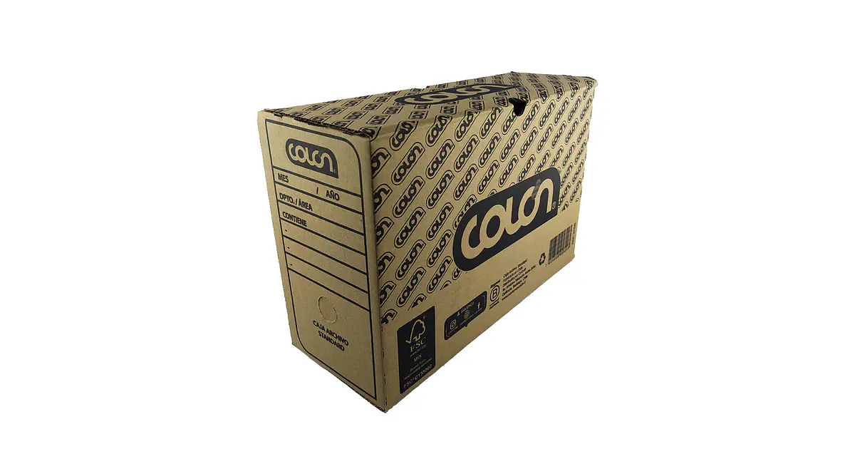 CAJA ARCHIVO STANDARD COLON 35 x 23,6 x 12,5 cm ( CM )
