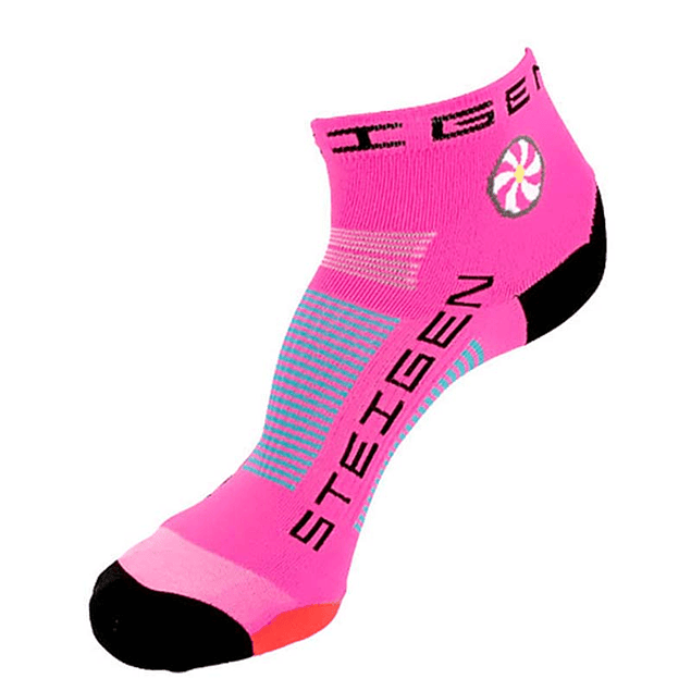 SPORTBR Chile - Calcetines Deportivos Steigen Corto Fluor Pink