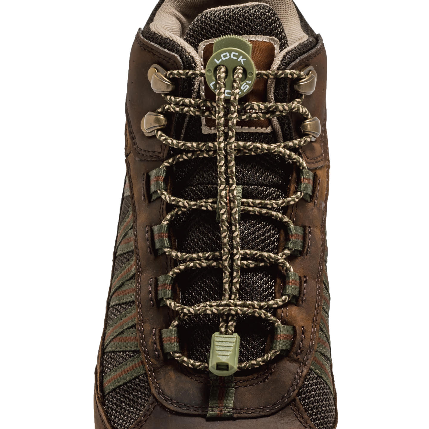 Cordón Elasticado Lock Laces Camuflado