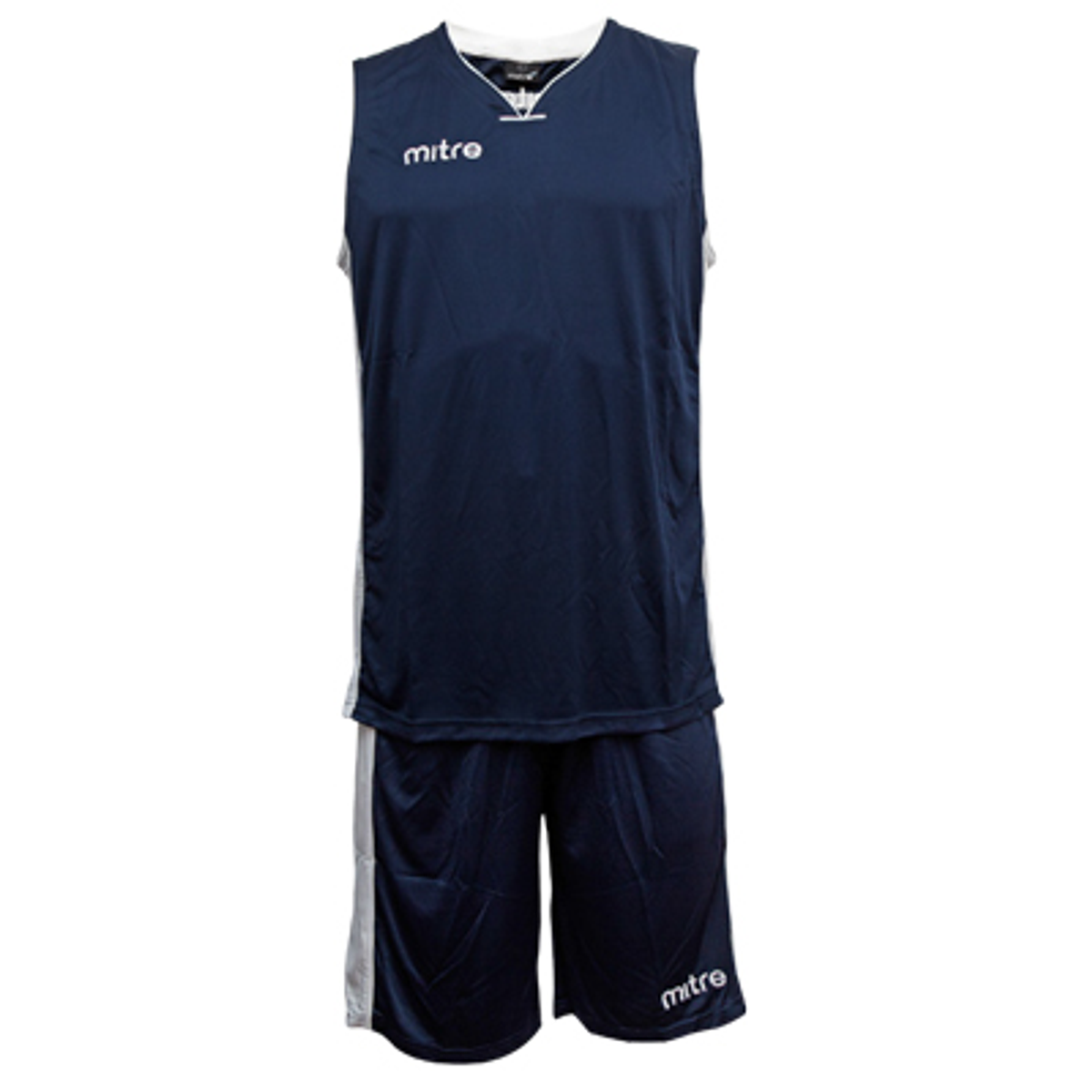 Uniforme Básquetbol Mitre Azul Marino-Blanco | Sportway