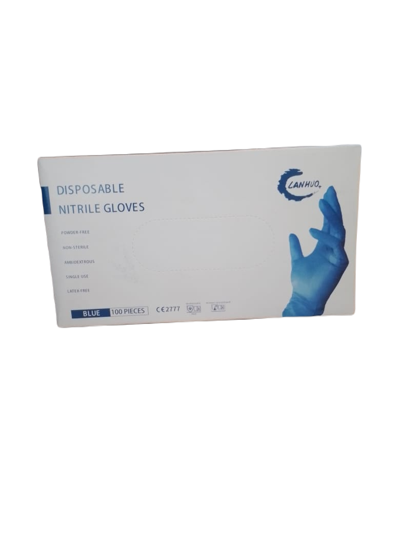 GUANTE DE NITRILO CAJA / 100 GUANTES