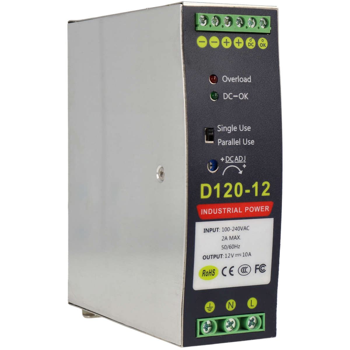 Fonte de Alimentação dc 12v 10a