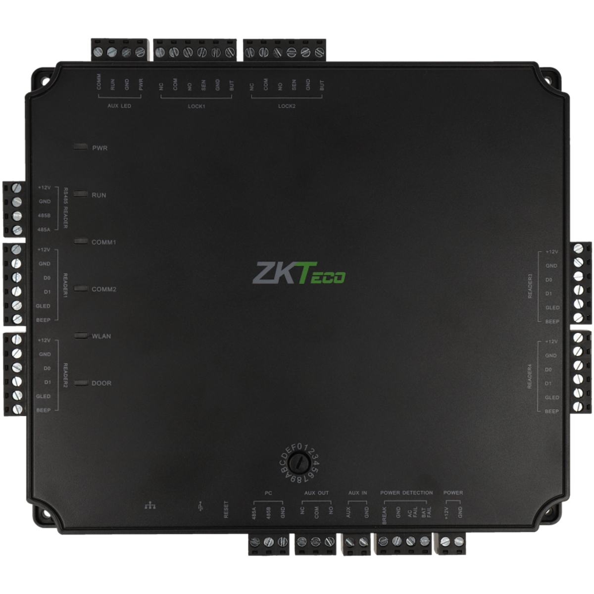 Controladora ZKTECO para 4 leitores