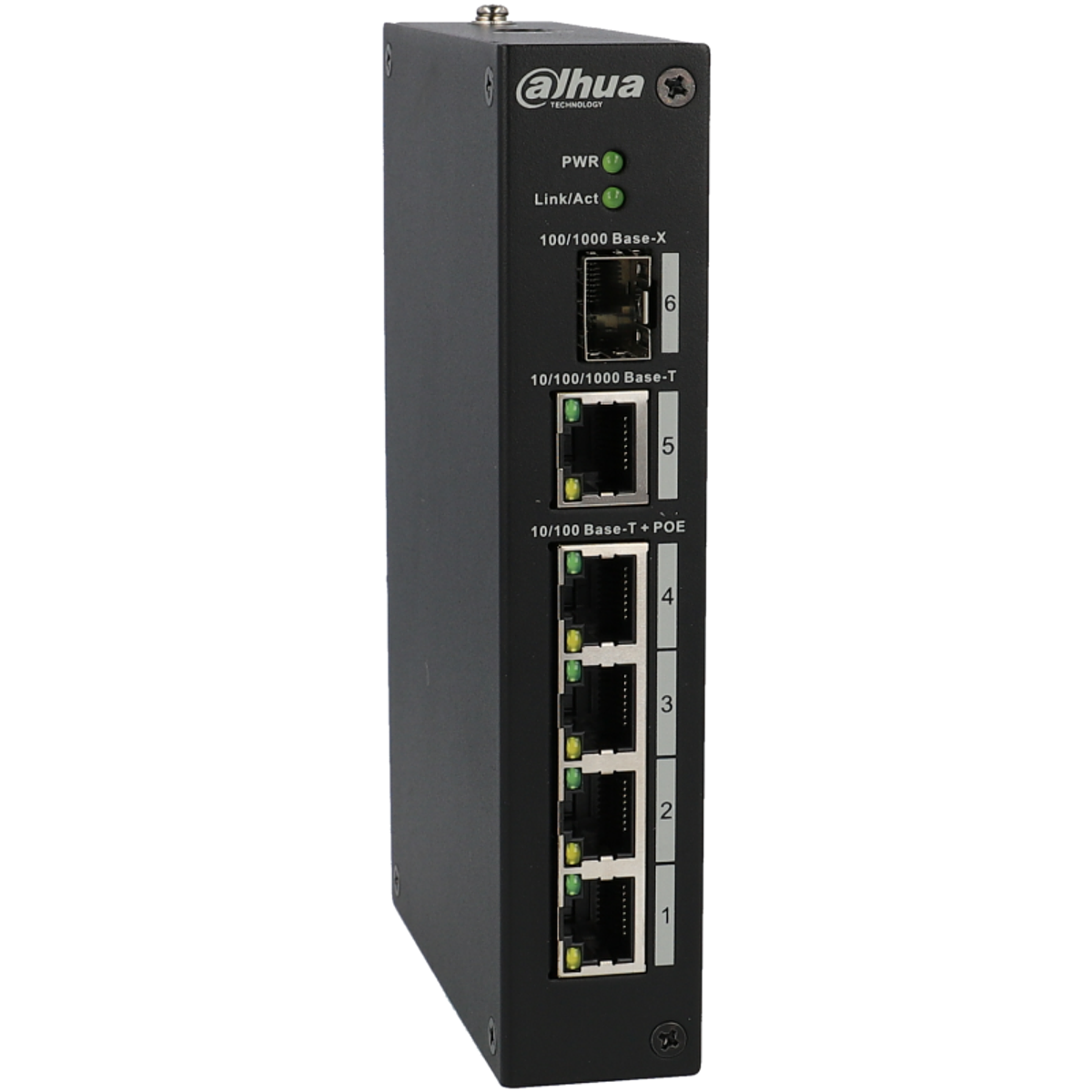 Switch DAHUA 6 portas com 4 portas PoE