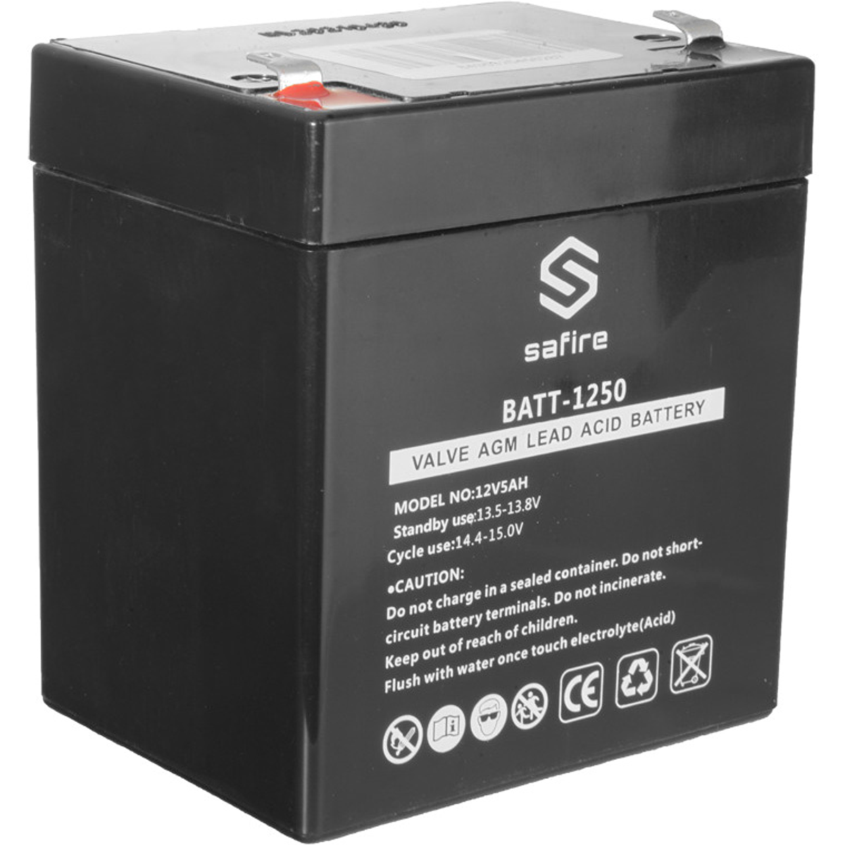 Bateria de Chumbo 12V 5Ah - SAFIRE