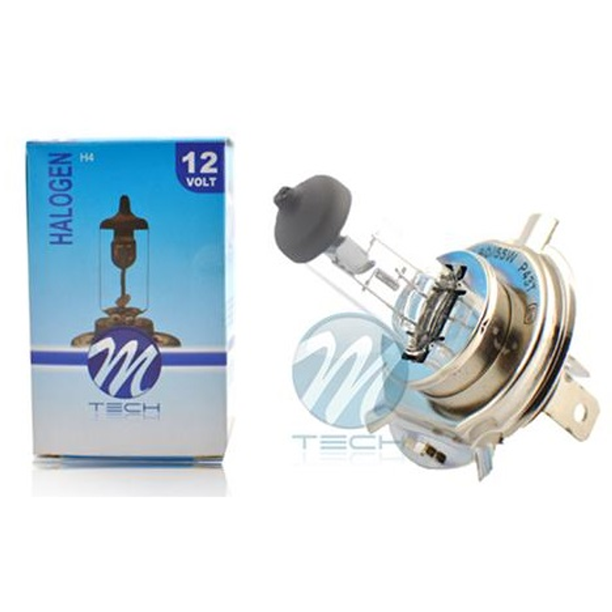 Lampada p/ Automóvel H4 55W 12V - M-TECH