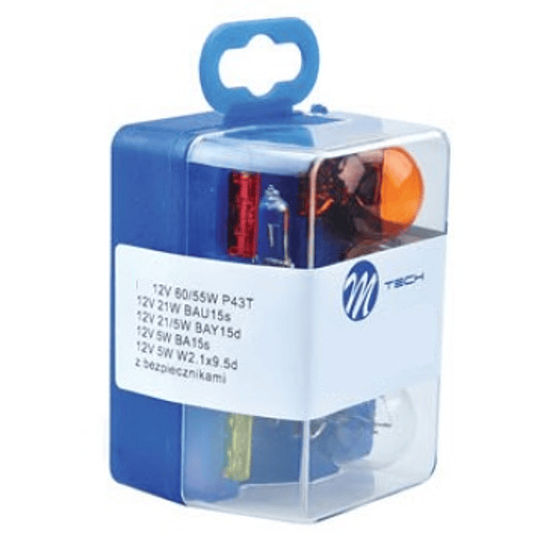 Kit Emergência Auto H7 (Lampadas + Fusiveis) - M-TECH