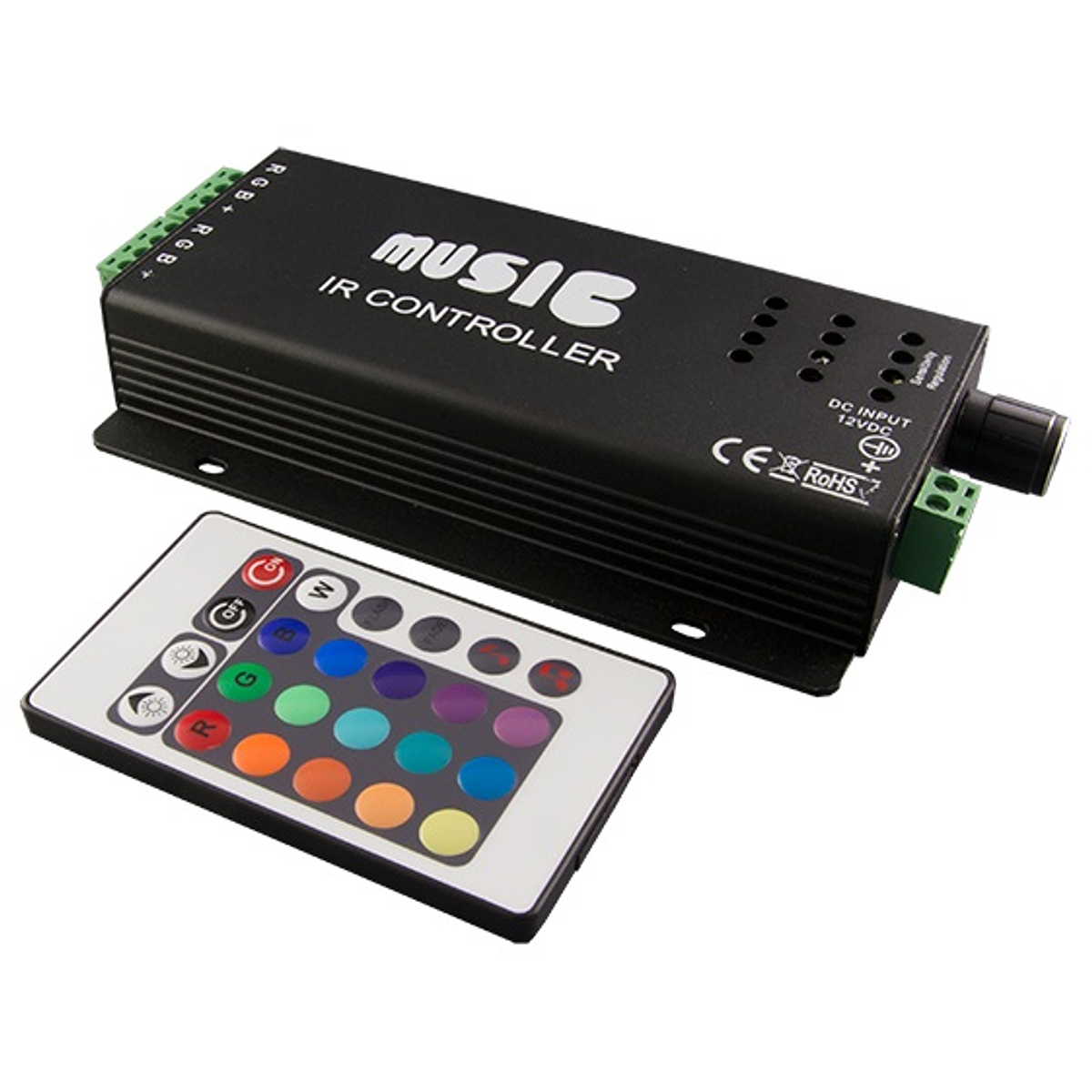 Controlador RGB através de Musica p/ Fitas de LED