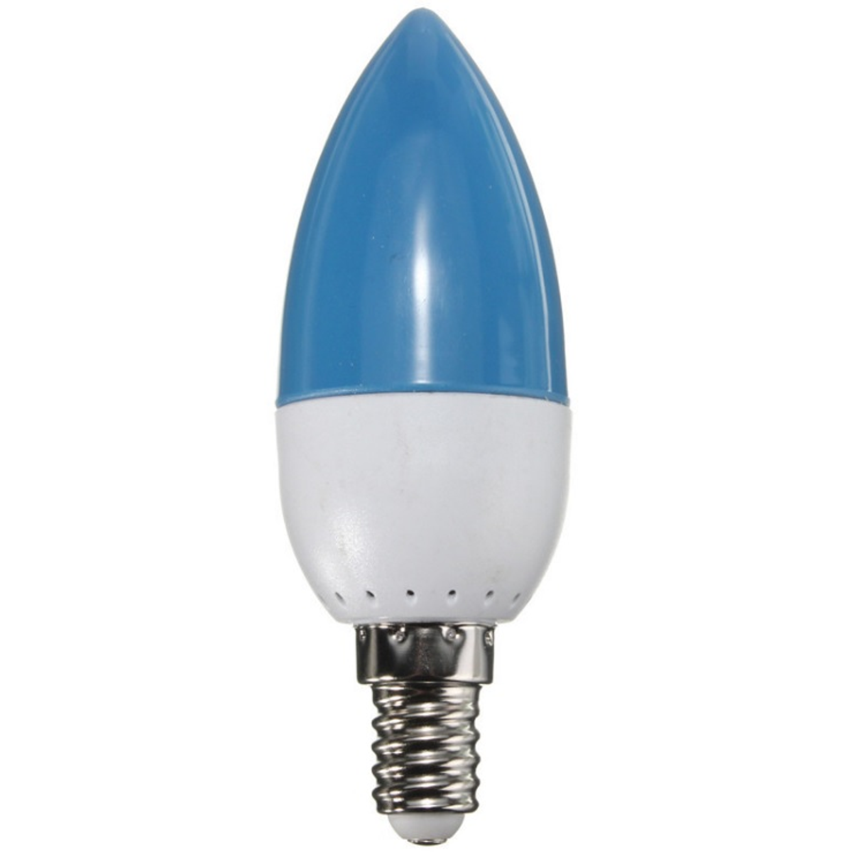 Lampada LED E14 220V 2W 120Lm - Azul