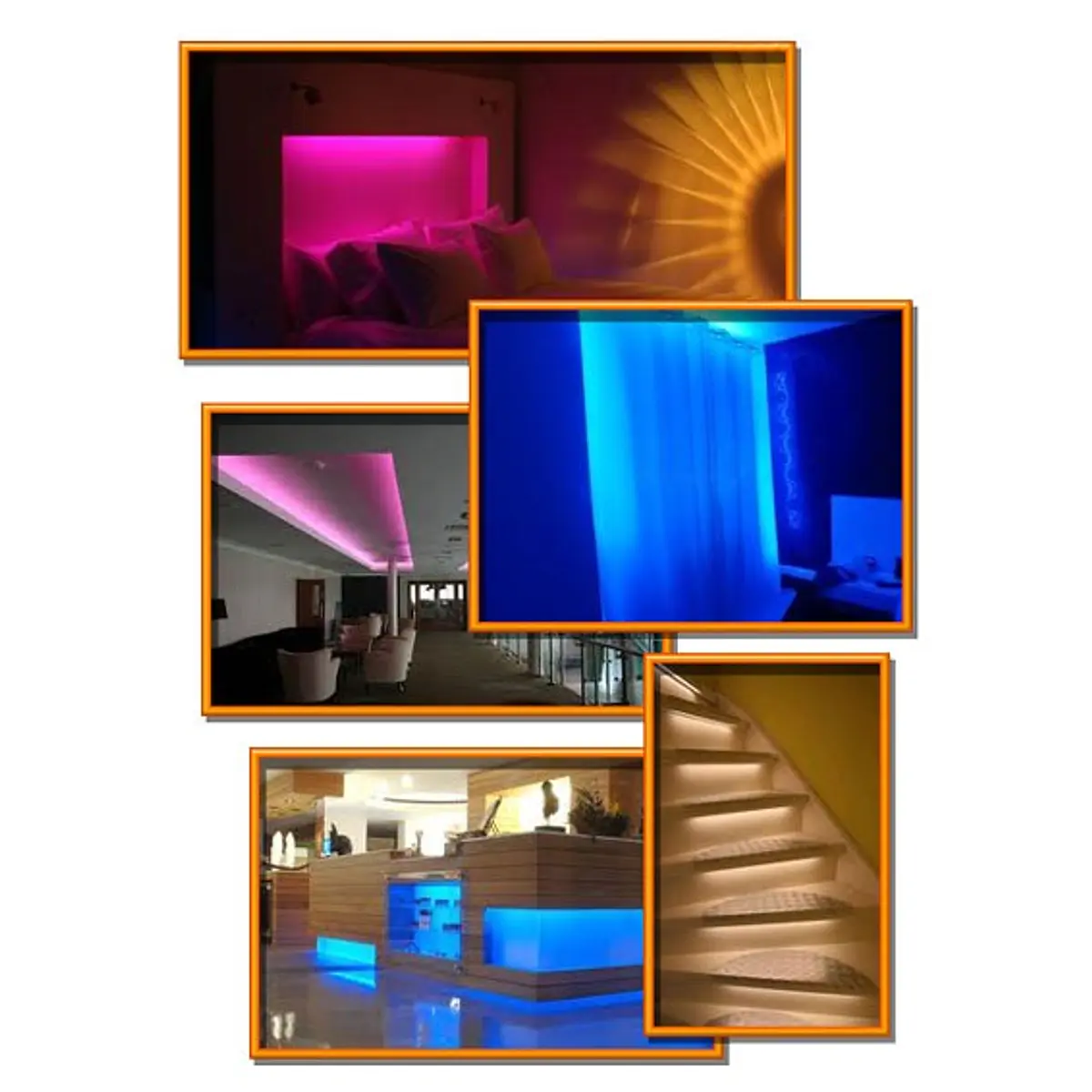 Pack Fita LEDs IP65 RGB (5 mts) 12V + Fonte Alimentação c...