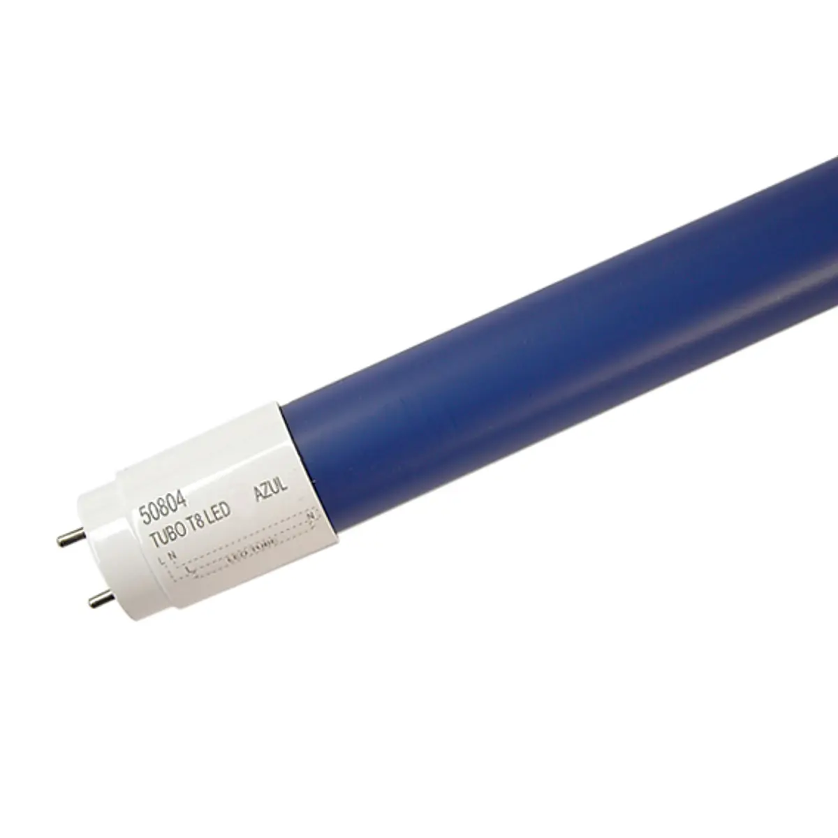 Tubo de LEDs T8 1,20 mts 20W 1800Lm (Azul)
