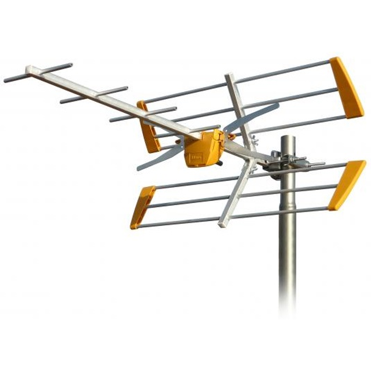 Antena Digital TDT UHF 12 Elementos LTE (YAGI EDGE) - TEL...