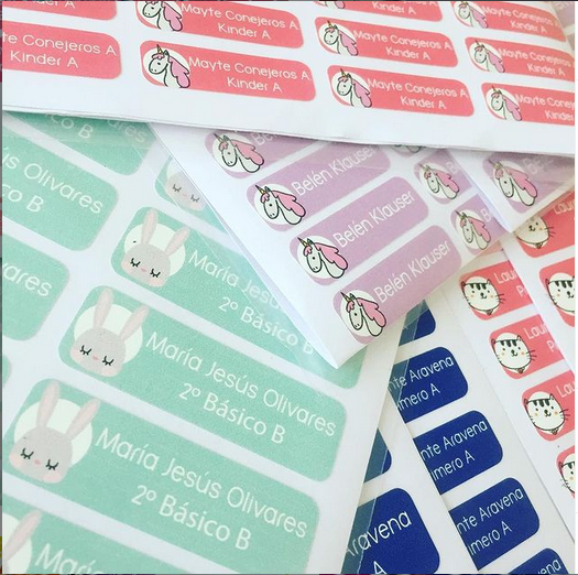 Stickers Termoadhesivos (para marcar ropa)