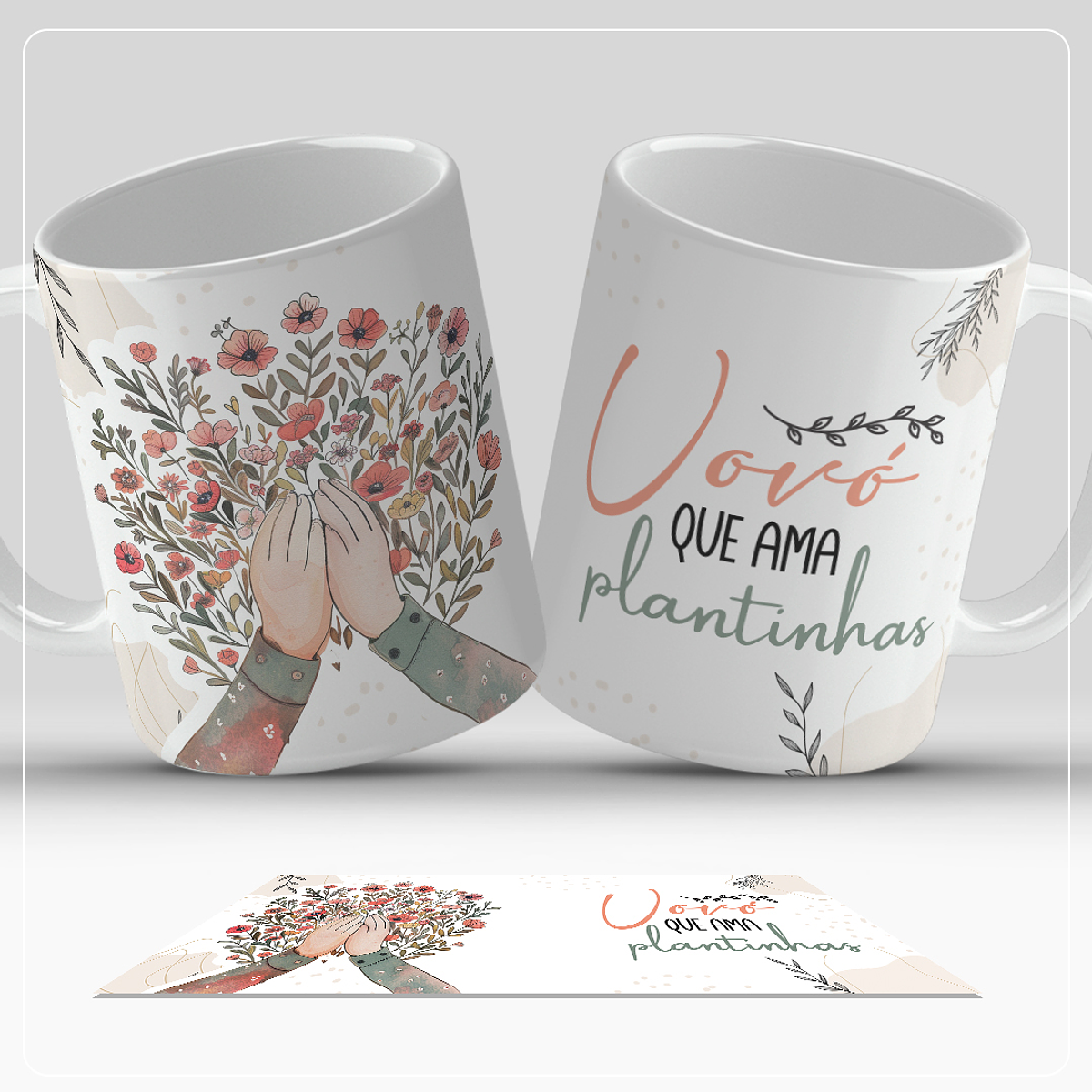 15 Artes Caneca Dia dos Avós Arquivo em Png | Studio Booby