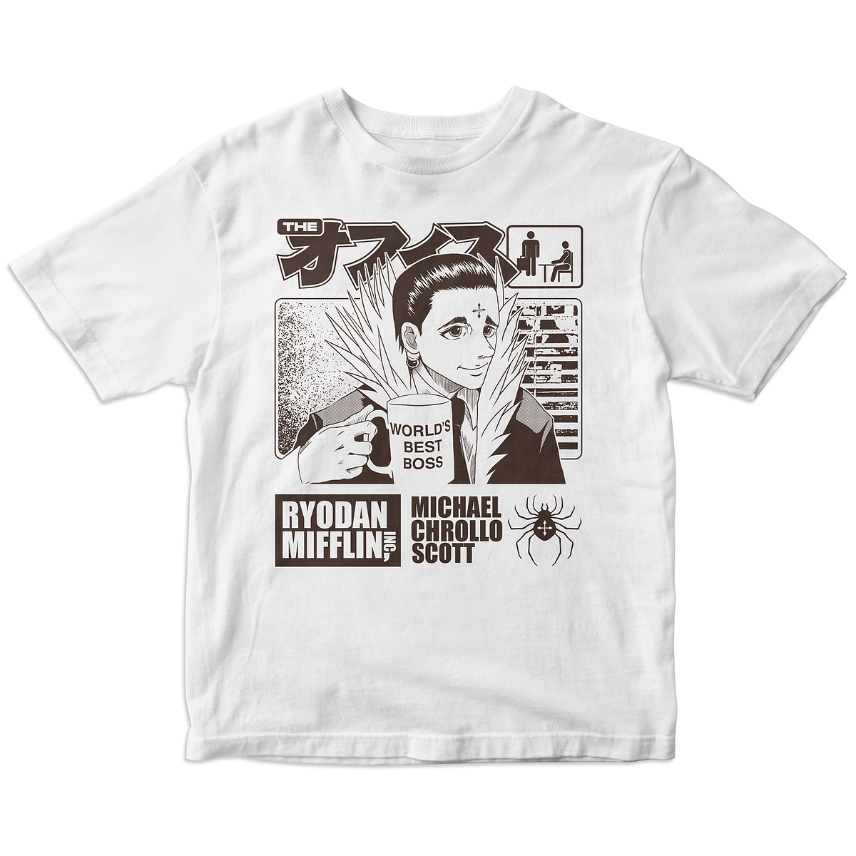 Michael Chrollo Scott - The Office - Hunter X Hunter - Pol