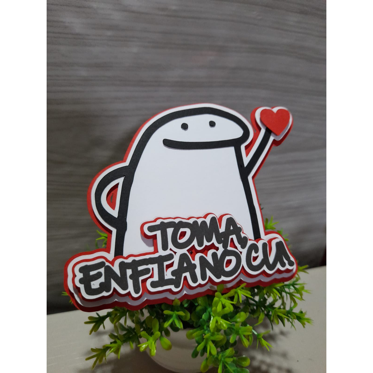 Kit 16 Arquivos Topper Topo De Bolo Bento Flork Memes Studio