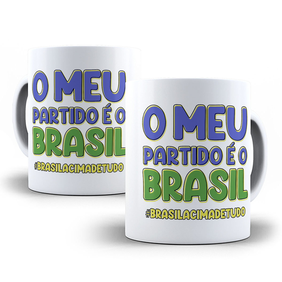 23 Artes Caneca Bolsonaro Eleições Política Sublimação Ar...