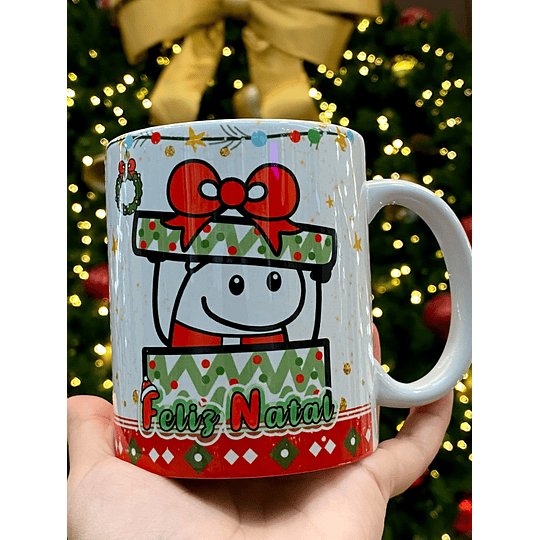 Artes Caneca Flork Natal Memes Bento em Png