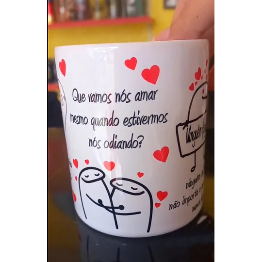 Artes para Caneca Frase A Gente Vai Prometer Um para o Outro