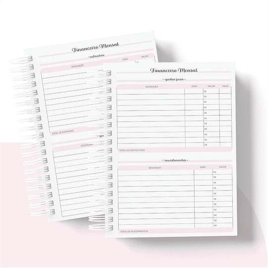 Arquivo Planner Financeiro 2024 em Pdf