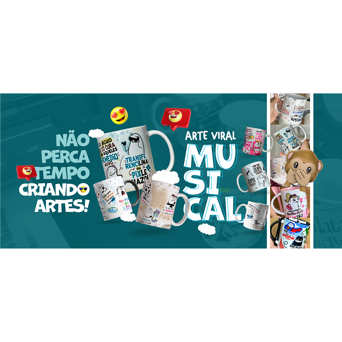 Arte Caneca Avulsa | Studio Kako