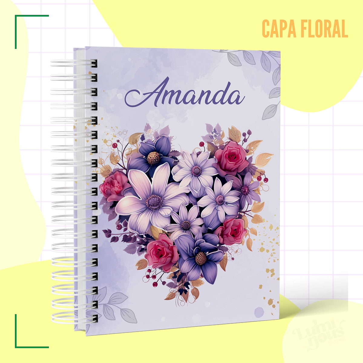 50 Artes para Capas Agendas 2024 Arquivo em Jpg