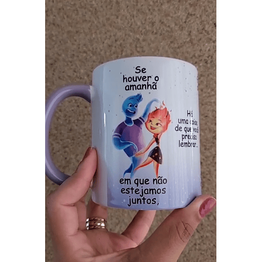 4 Artes Caneca Se Houver o amanhã em que não estejamos junto