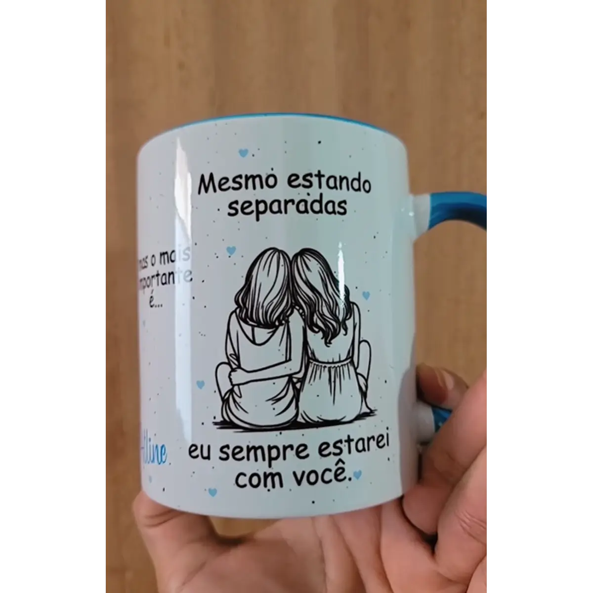 Artes Caneca Se Houver o amanhã em que não estejamos juntos