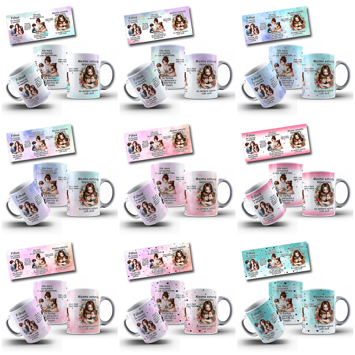 Artes Caneca Se Houver o amanhã em que não estejamos juntos