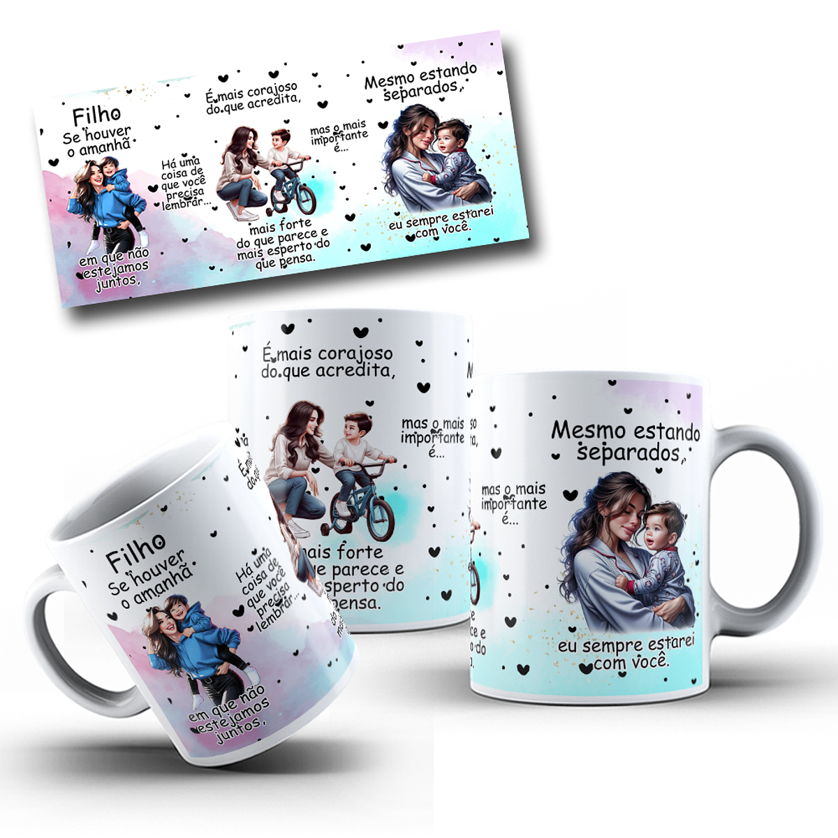 Artes Caneca Se Houver o amanhã em que não estejamos juntos