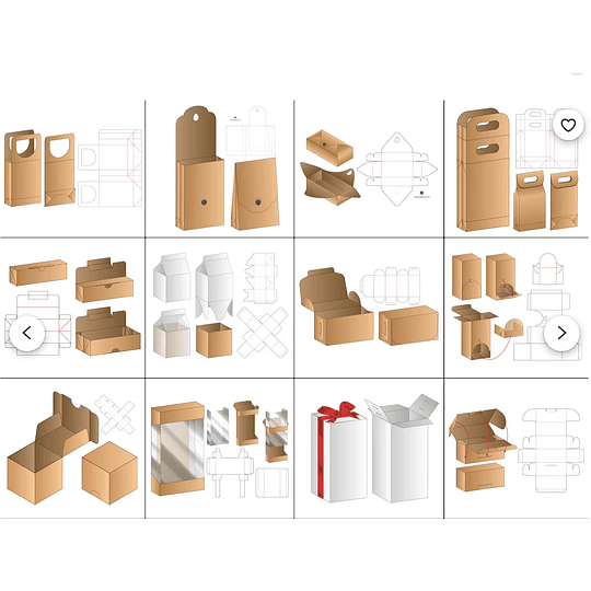 Arquivos Caixinhas em Geral Formatos Diversos