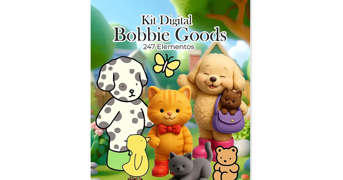 Kit Digital Bobbie Goods Png