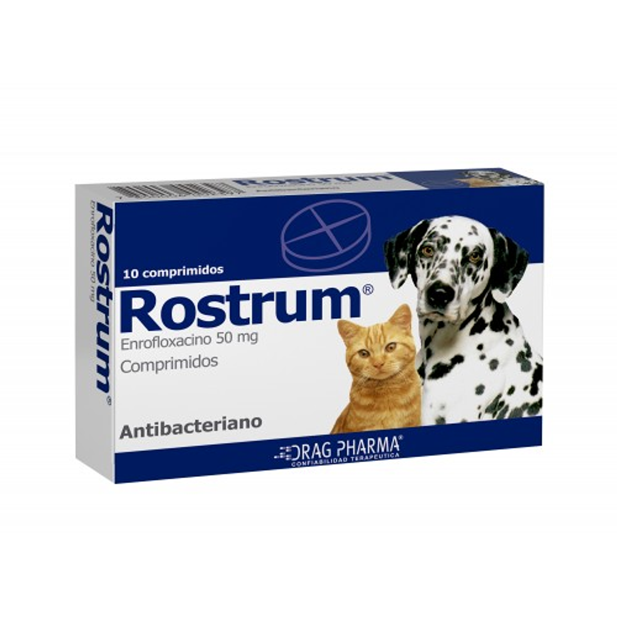 Rostrum Raza Pequeña 10 Comprimidos