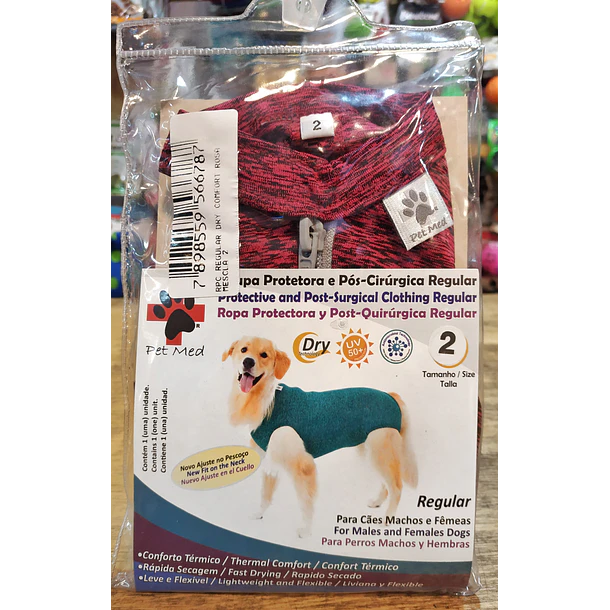Malla Post-Operatoria Perro Talla 2
