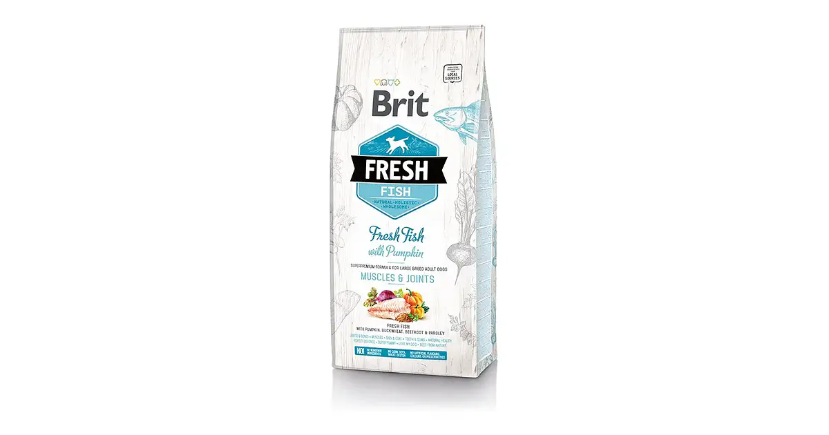 Brit Fresh Fish With Pumpkin Adult Large