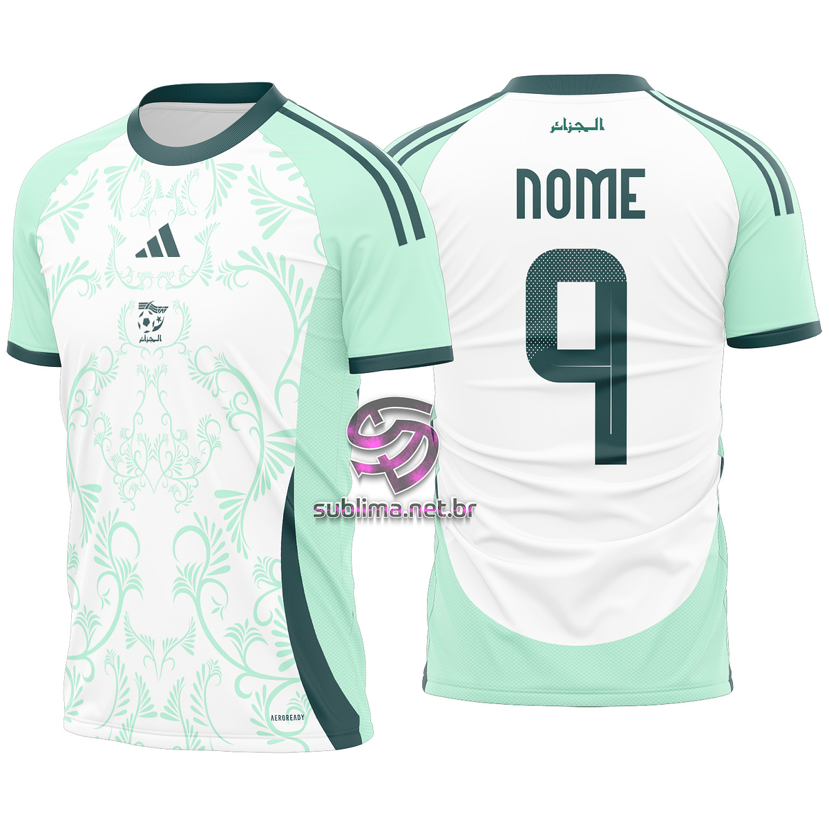 Arte vetor camisa Algeria Concept 2024