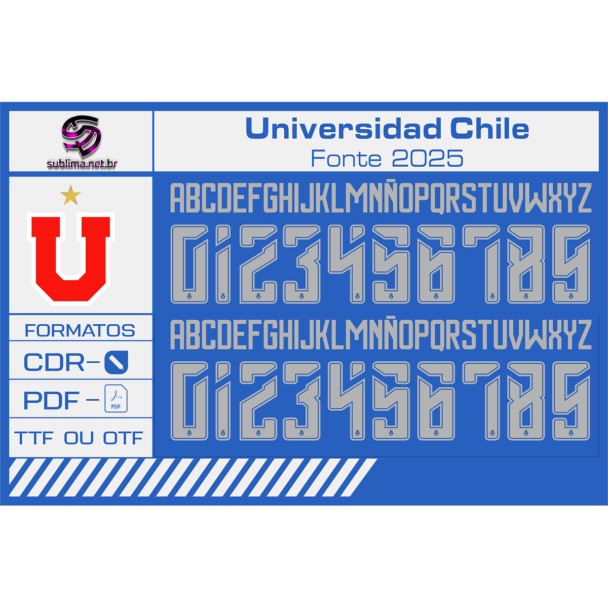 Fonte Universidad Chile 2025